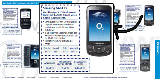 Samsung Galaxy Gets Priced in Germany