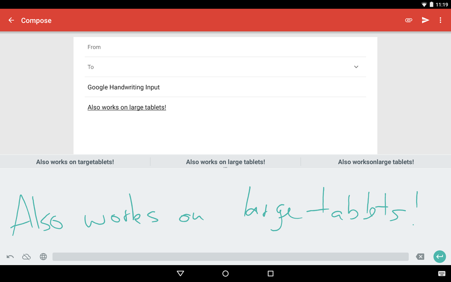 Google s Handwriting Input Keyboard Lets You Enter Text By Writing