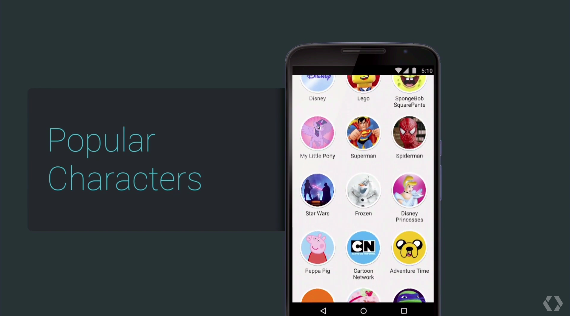 Google unveils Family home for Play Store