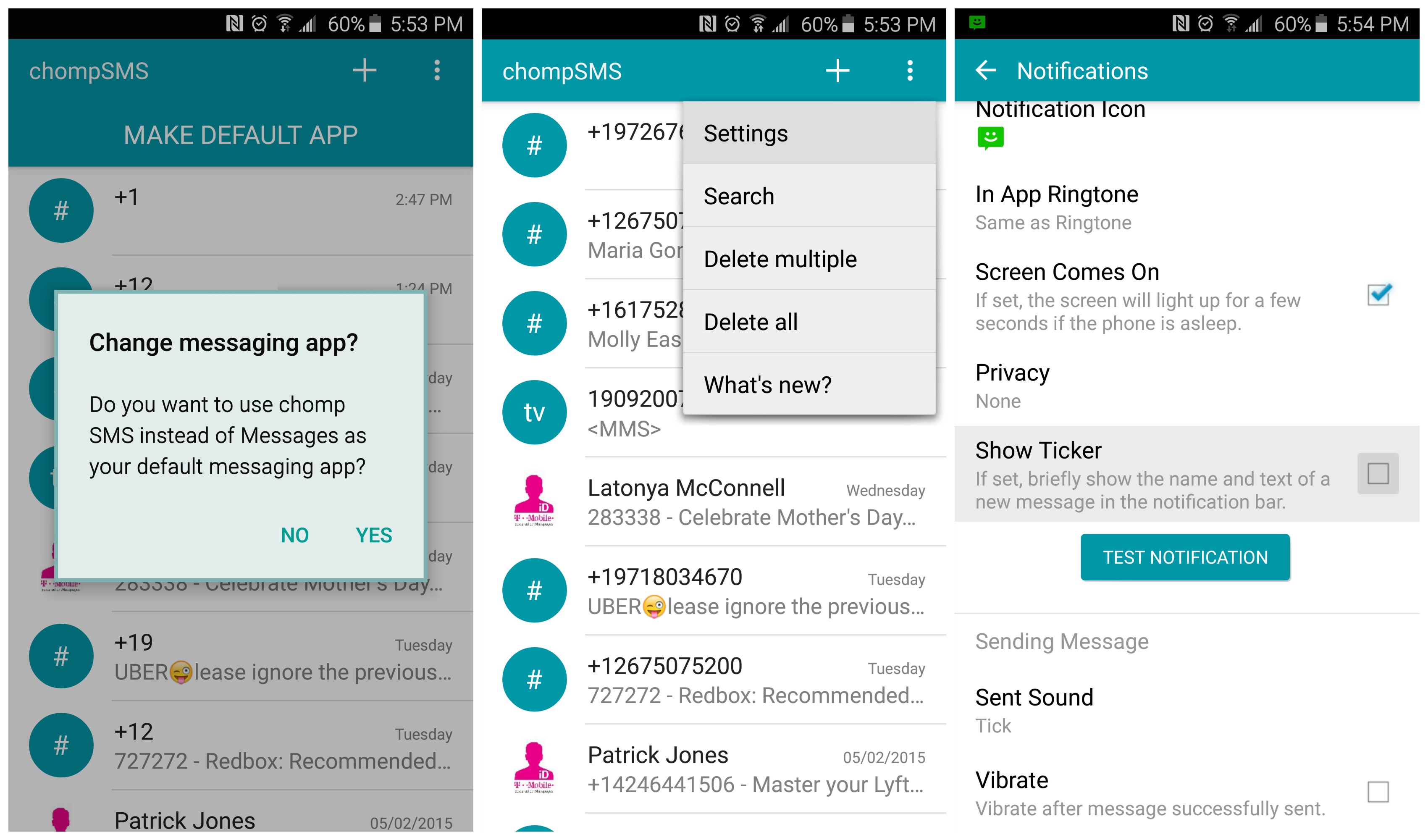 Galaxy S6 Stop Text Messages From Showing Preview In Notification Bar
